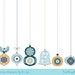 Christmas Clip Art Graphic Set, Christmas Tree Ornament Clipart ...
