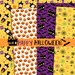 Halloween Digital Paper Pack, Cute Halloween Background Pattern ...