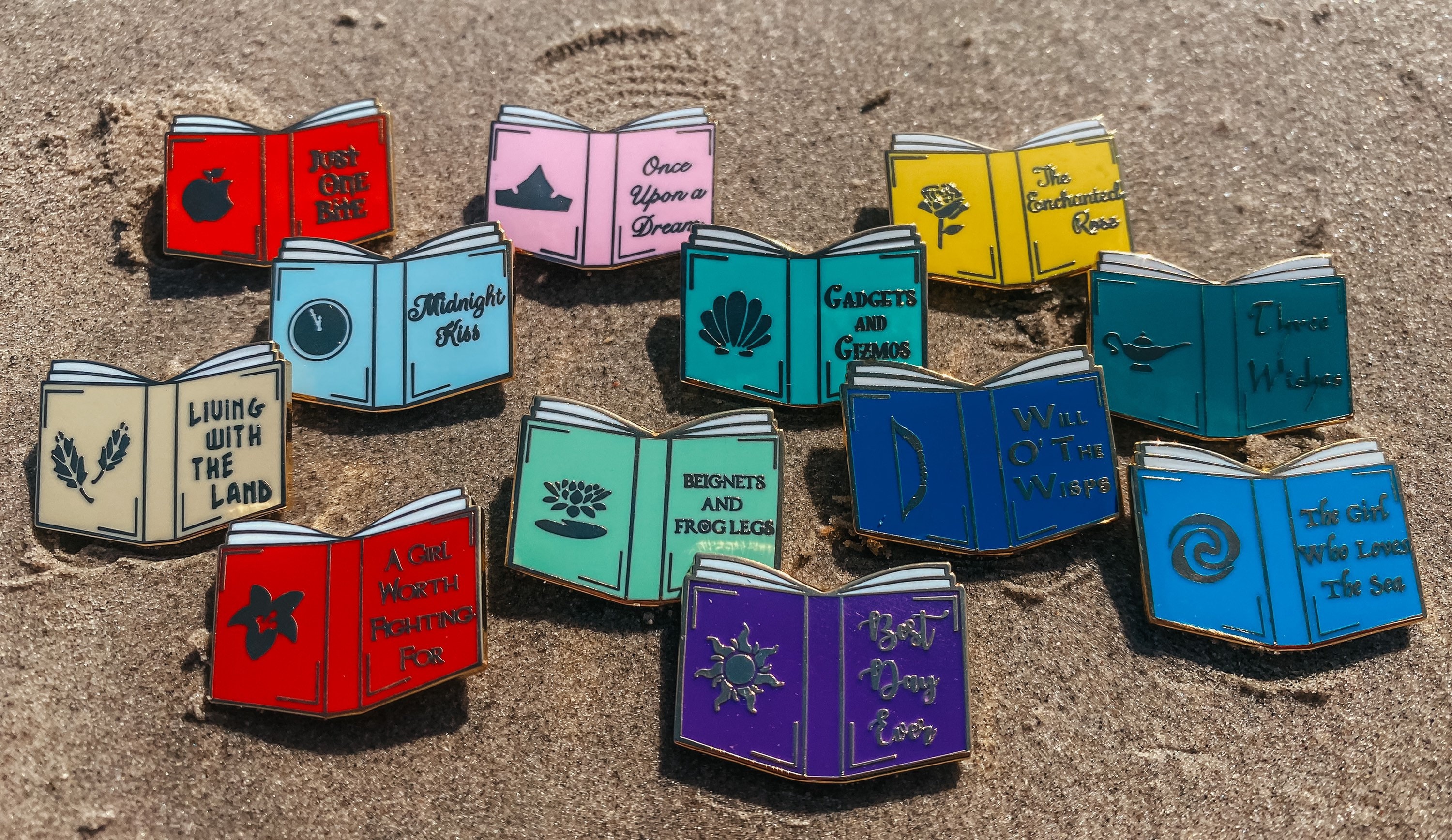 Princess Library Pins - Etsy