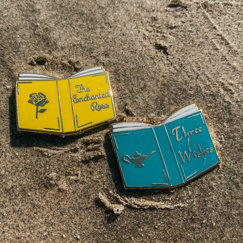 Princess Library Pins - Etsy