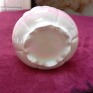 Vintage Pink Porcelain Powder Box, Vintage Italian Powder Box, Pink and ...