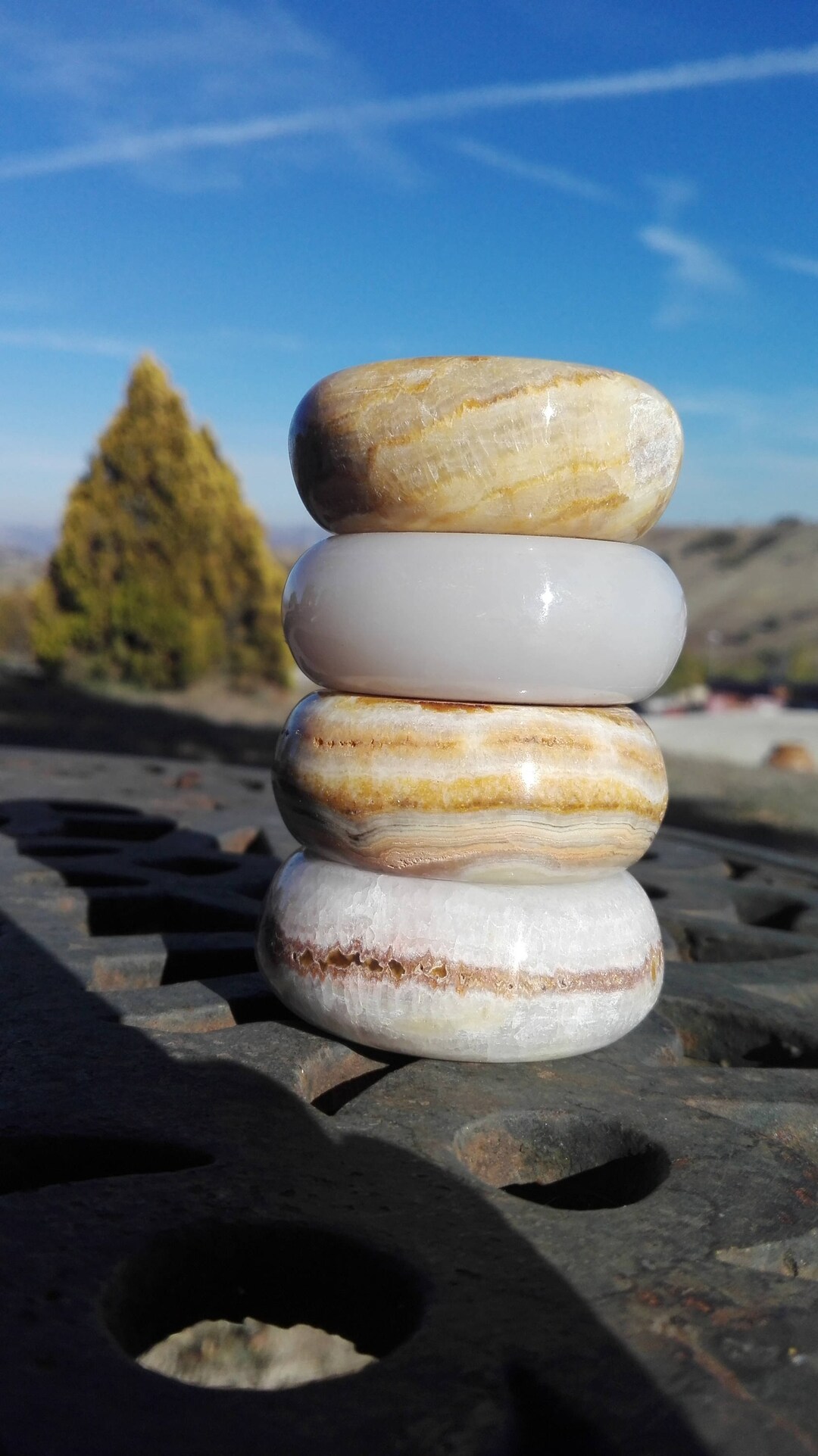 Italian Precious Onix Stones, Round Onix Stones, Onix Pieces for ...