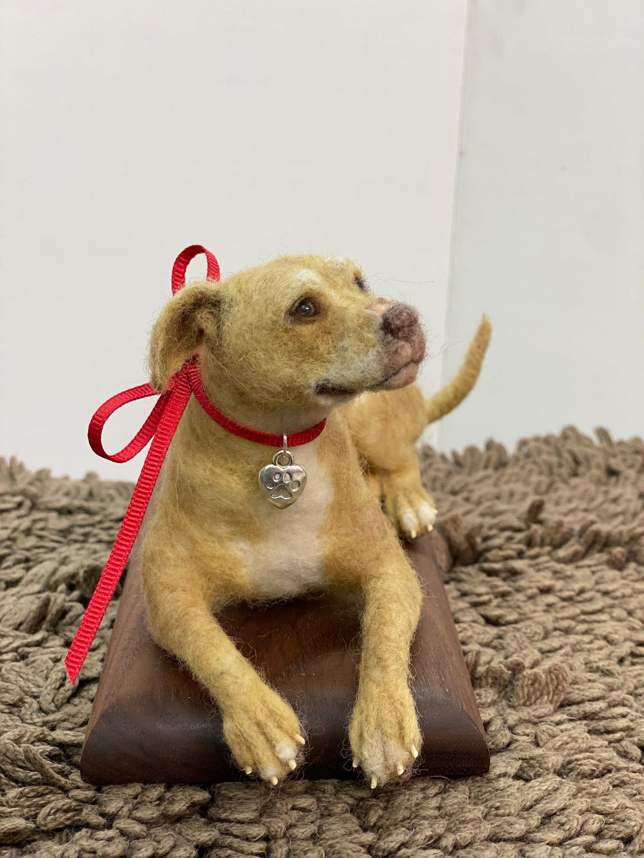 Custom Made Needle Felted Dog Figure "mini-pup" Please Contact Seller ...