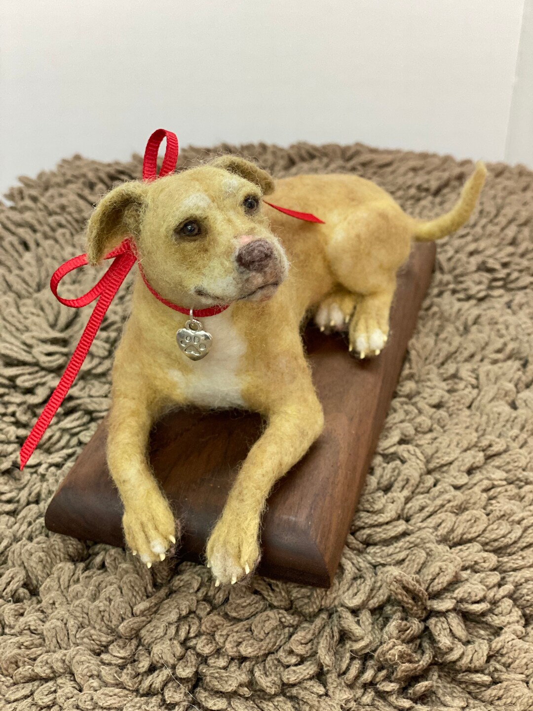 Custom Made Needle Felted Dog Figure "mini-pup" Please Contact Seller ...