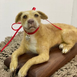 Custom Made Needle Felted Dog Figure "mini-pup" Please Contact Seller ...