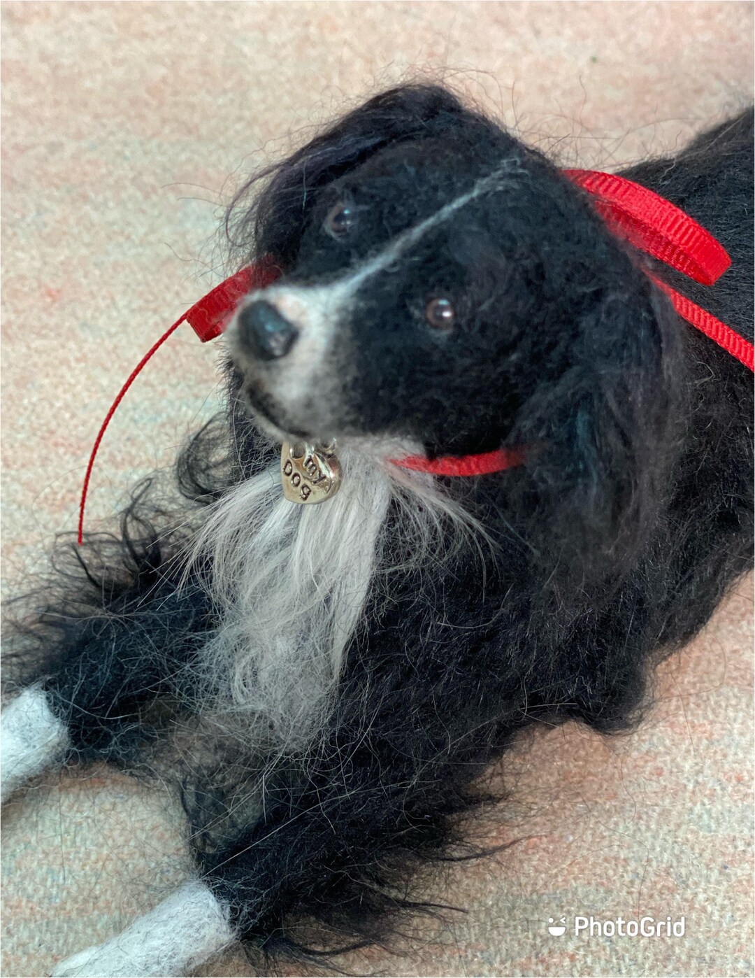 Custom Made Needle Felted Dog Figure mini-pup Using His/her Own Fur and ...