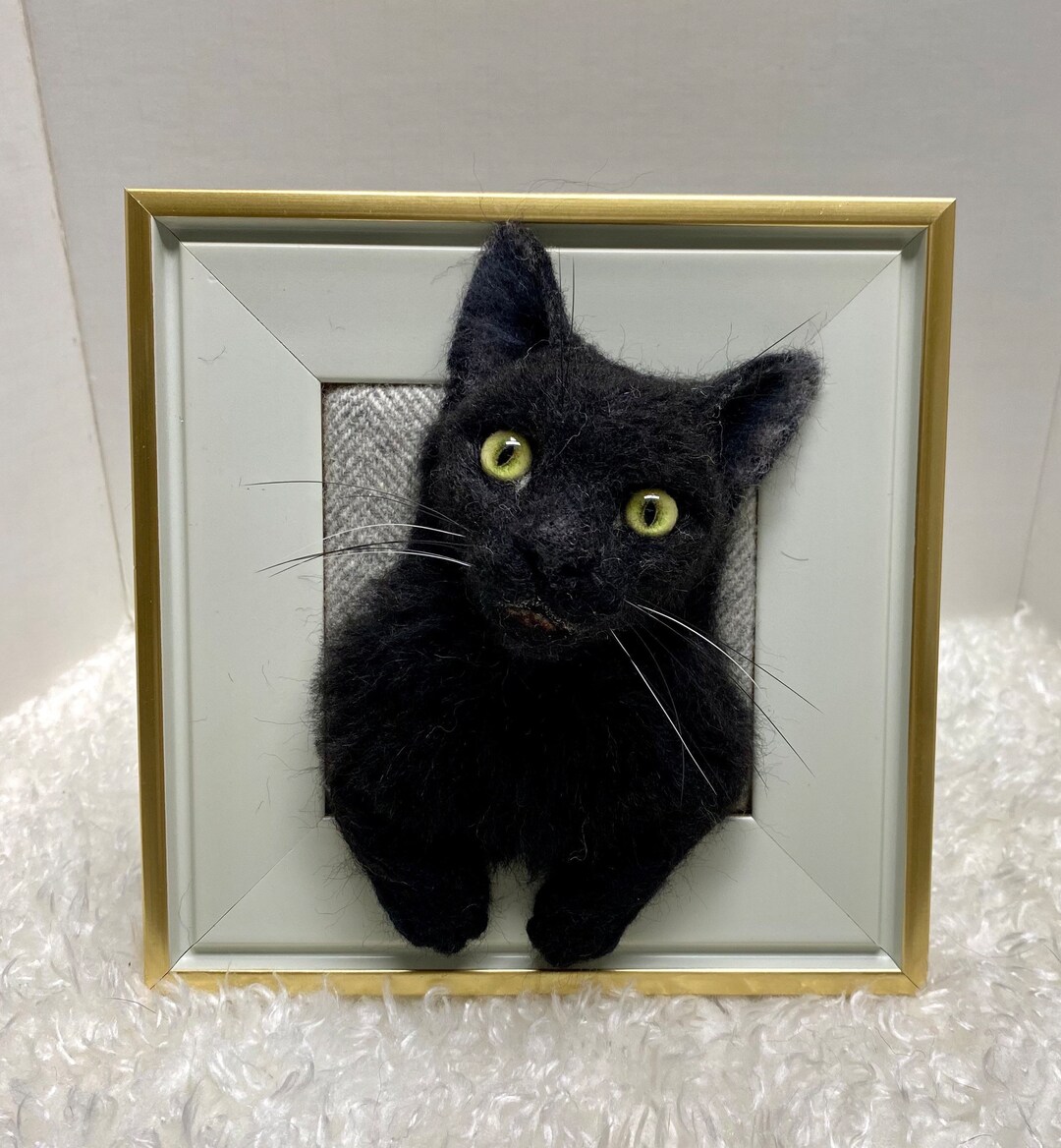 Custom Made “a Cat in a Frame”. Please Contact Seller First for Your ...