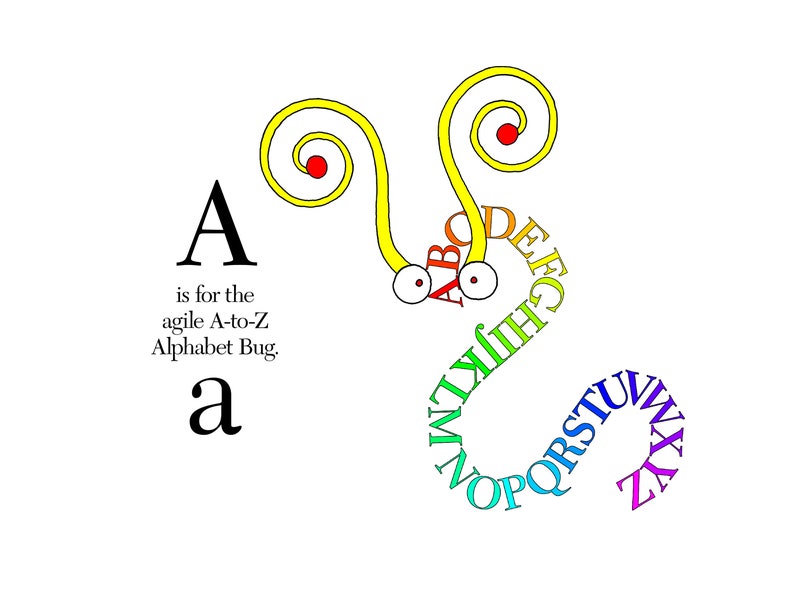 Alphabet Bug. This is the Letter A From My Book Alpha Bugs. #alphabugs ...