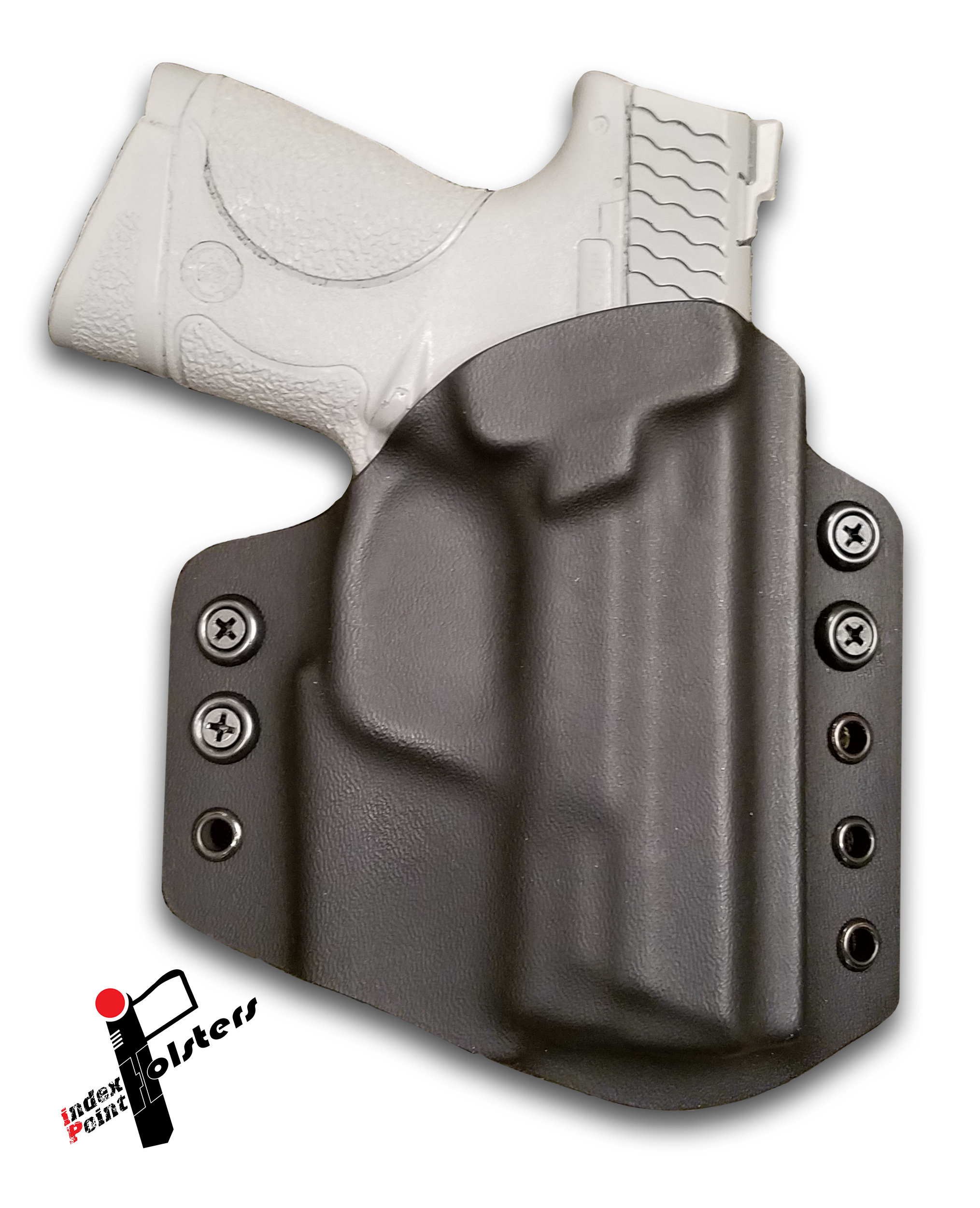 Kydex Holster, M&P Compact 9c/40c, OWB, 3.5in Barrel, Black, Right Hand ...