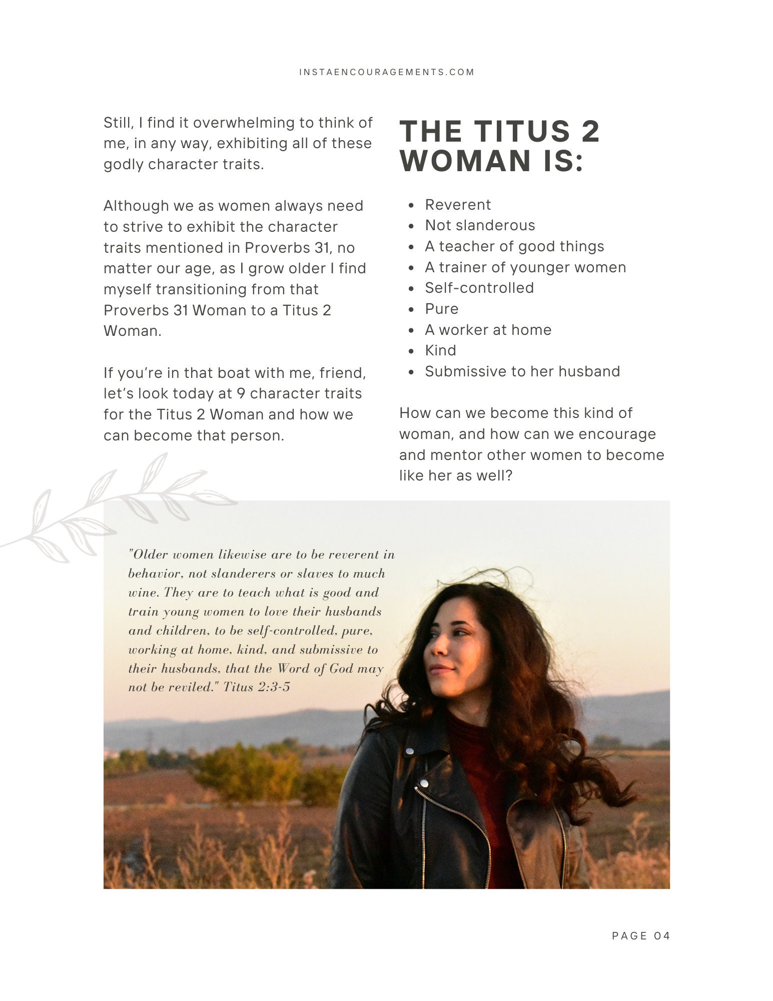 From a Proverbs 31 Woman to a Titus 2 Woman Bible Study Ebook PDF ...