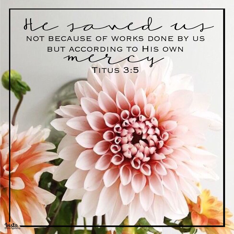 Titus 3:5 12x12 Print | Etsy