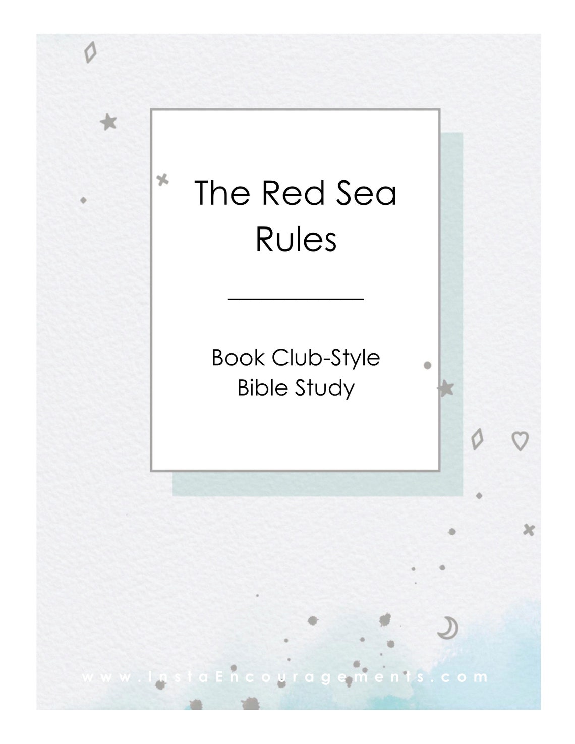 The Red Sea Rules Bible Study PDF Download Printable - Etsy