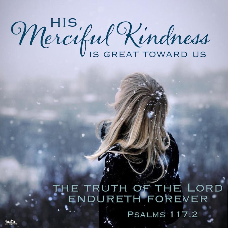 Psalm 117:2 5x5 Print - Etsy