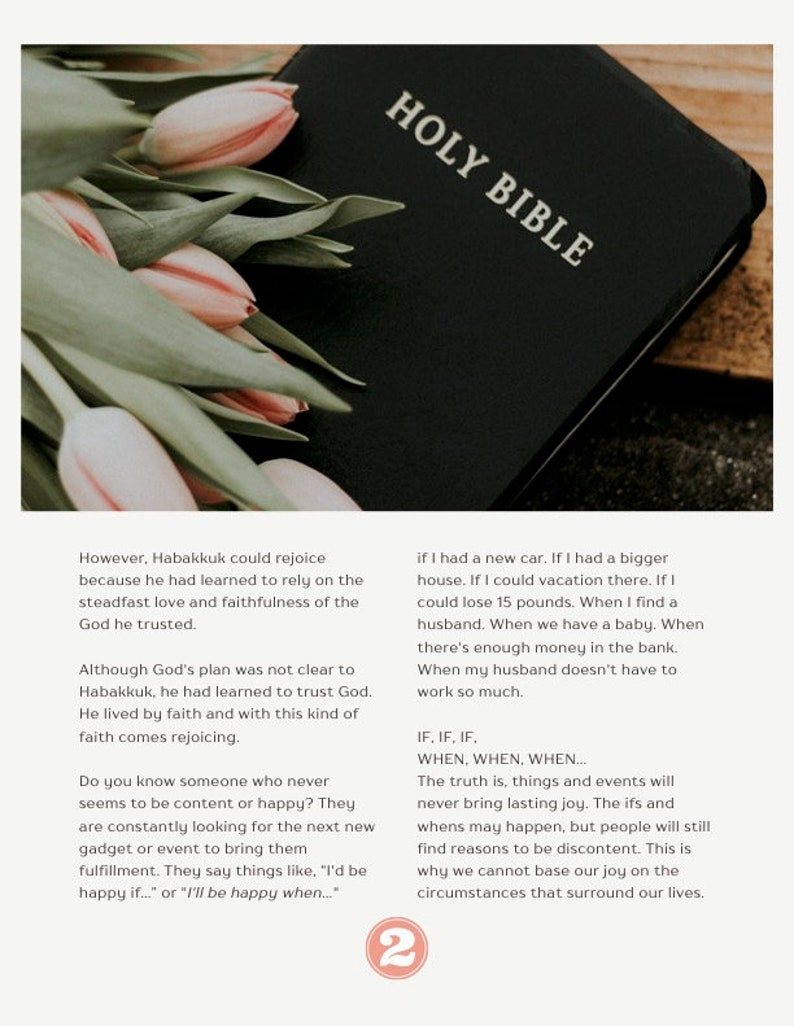 6 Things We Can Learn From Habakkuk Bible Study Guide PDF Download ...