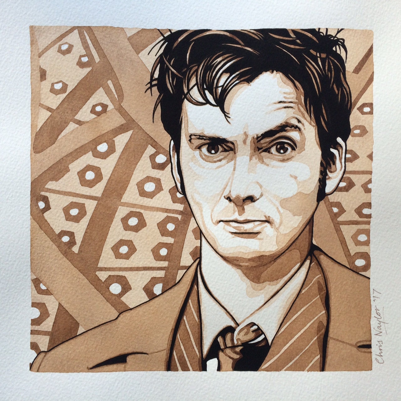 David Tennant Drawings