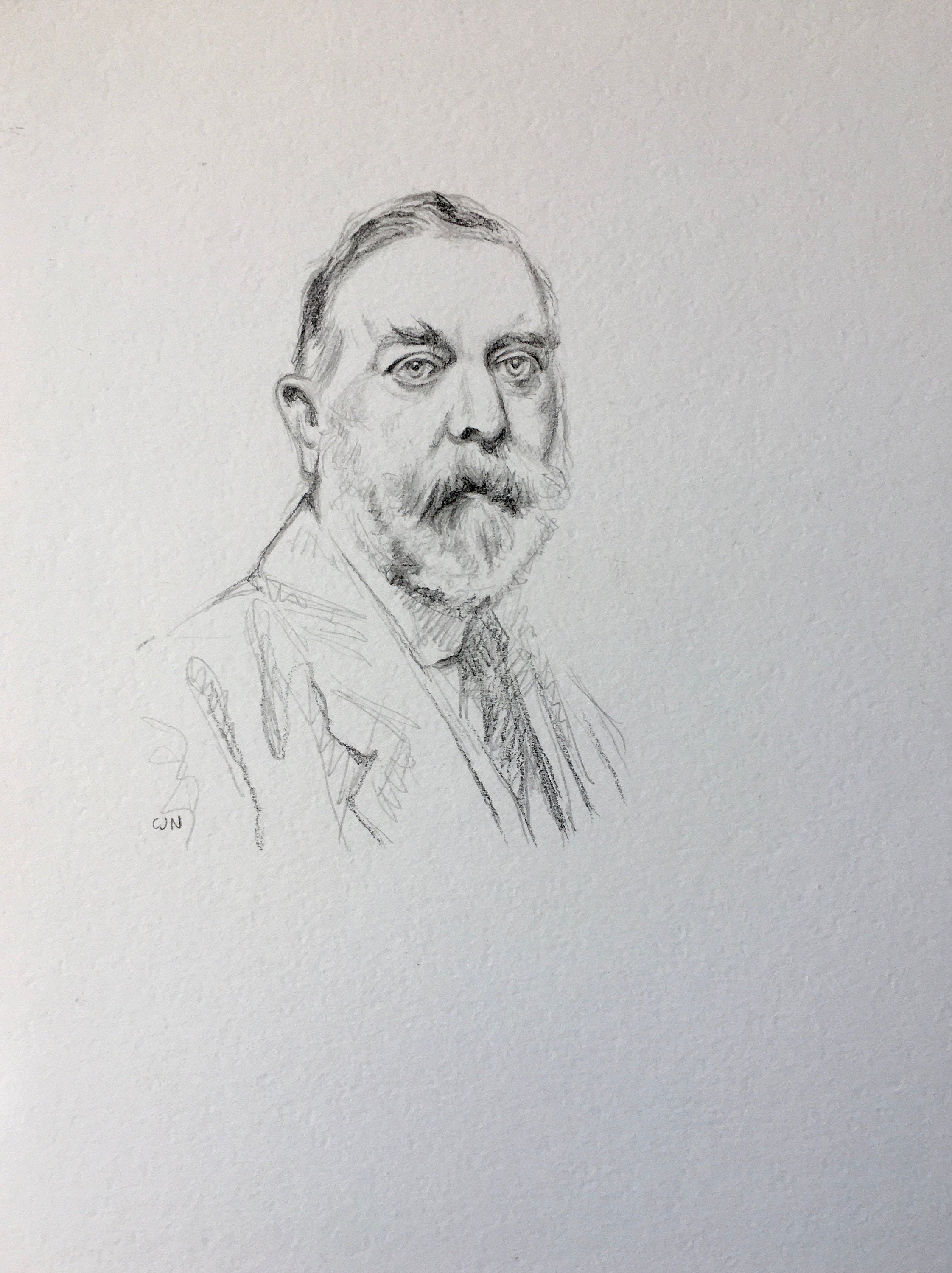 Unique and Original Pencil Drawing of JOHN SINGER SARGENT by Chris ...