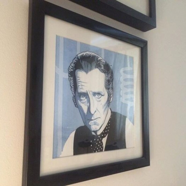 Limited Edition Art Print of Peter Cushing From the Original ...