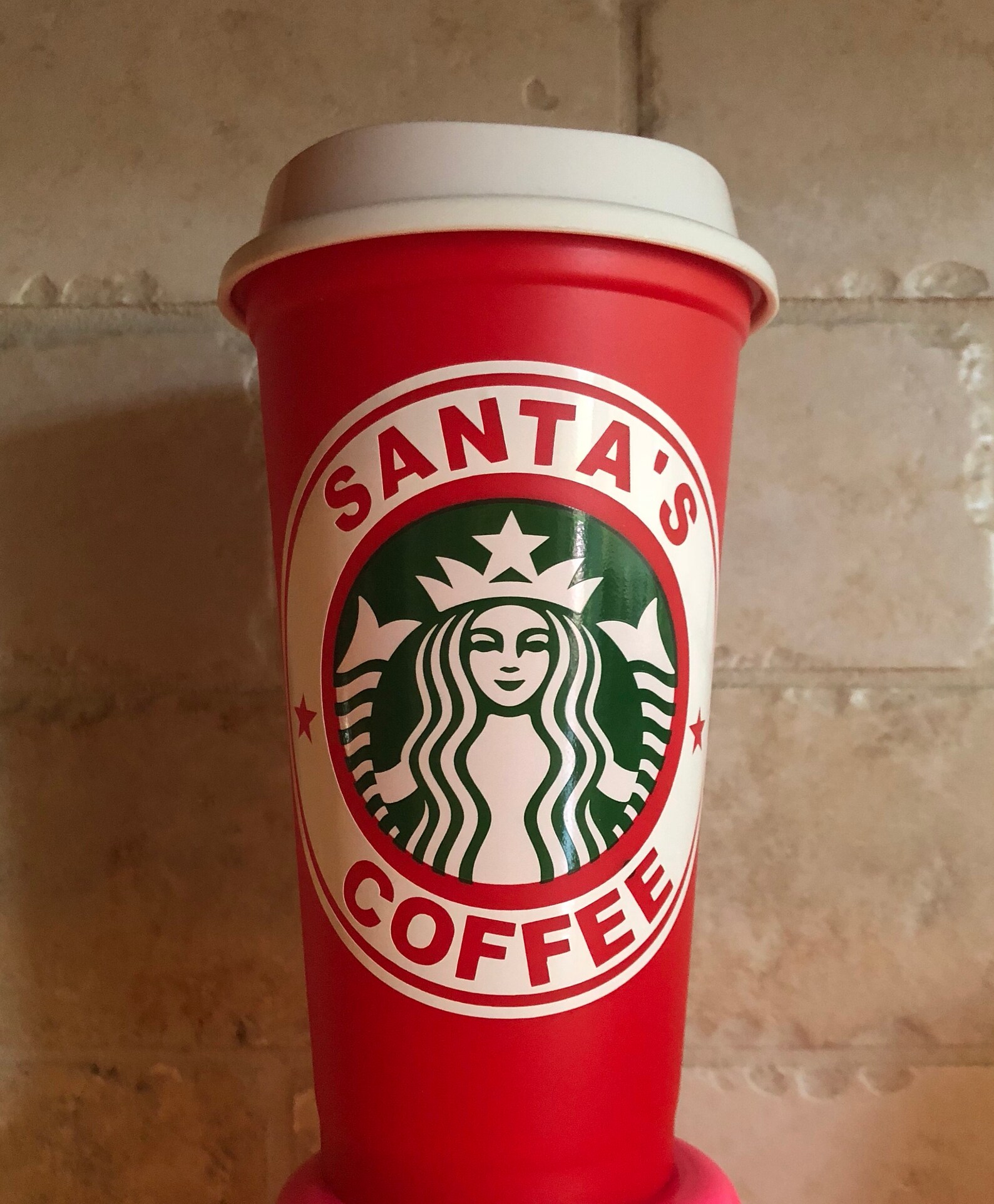 Personalized Red Starbucks Cup Limited Edition Hottest - Etsy