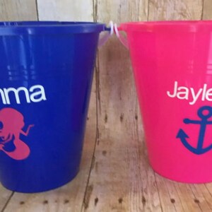 Personalized Beach Pail With Shovel ! Custom Anything You Want ...