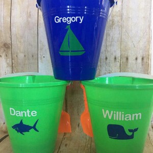 Personalized Beach Pail With Shovel ! Custom Anything You Want ...