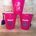Personalized Beach Pail With Shovel Custom Anything You Want Perfect ...