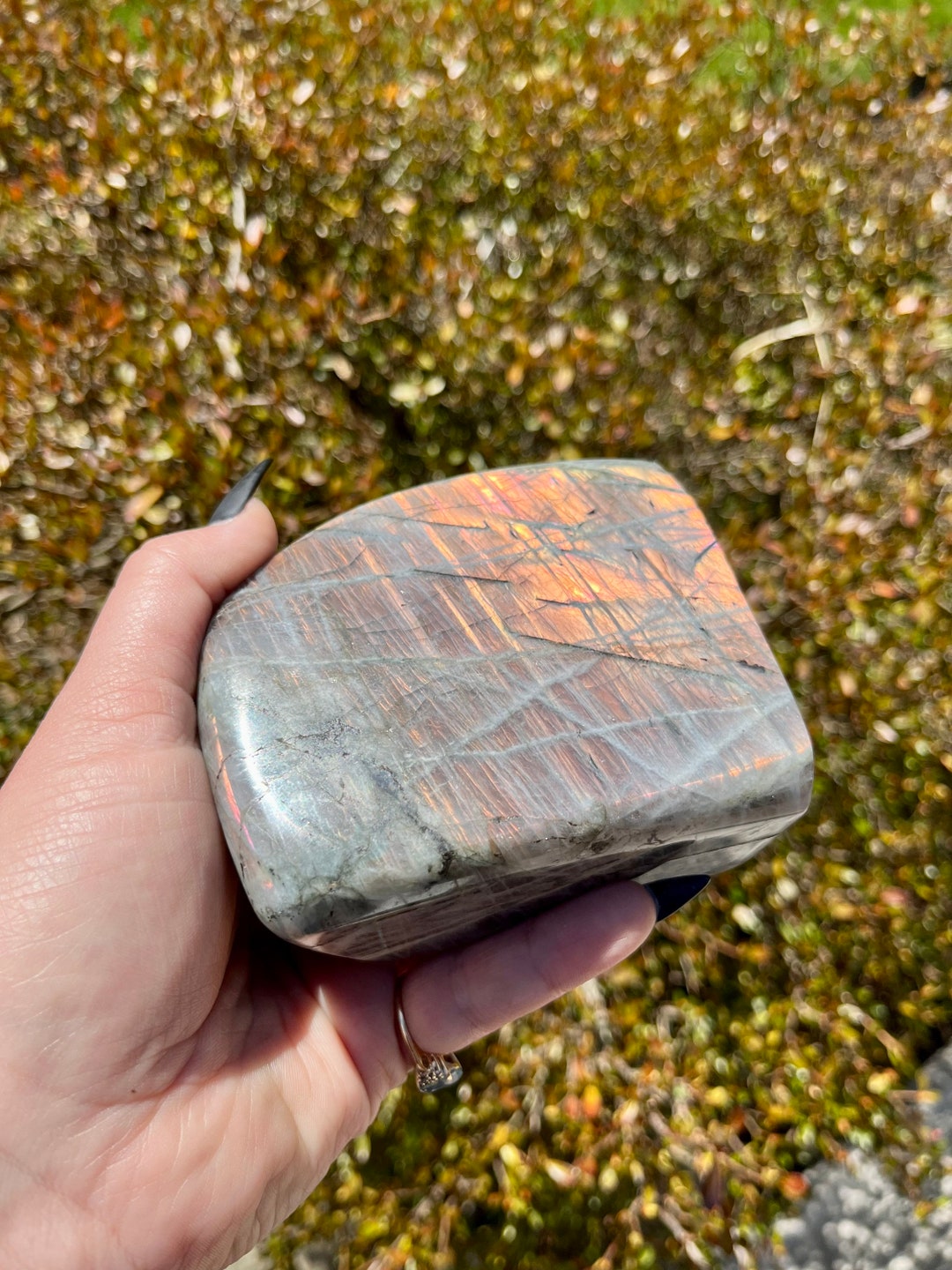 Labradorite Free Form - Sunset Flash! - Healing Crystal ...