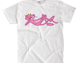 Pink panther shirt | Etsy