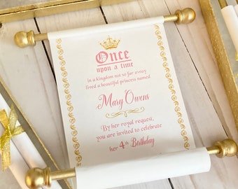 Scroll Invitations - Etsy