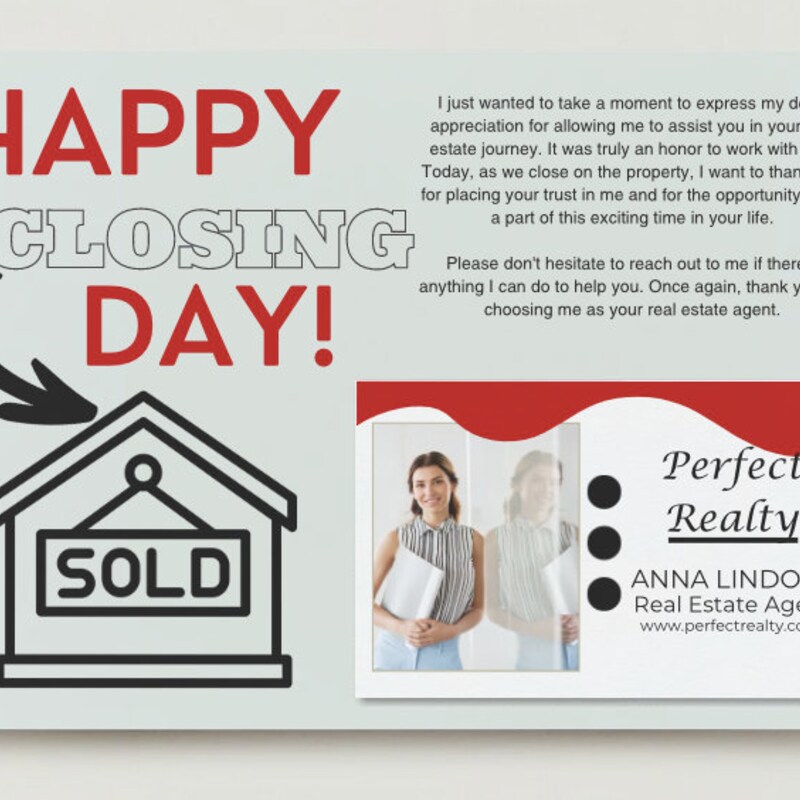 Closing Day Card - Etsy