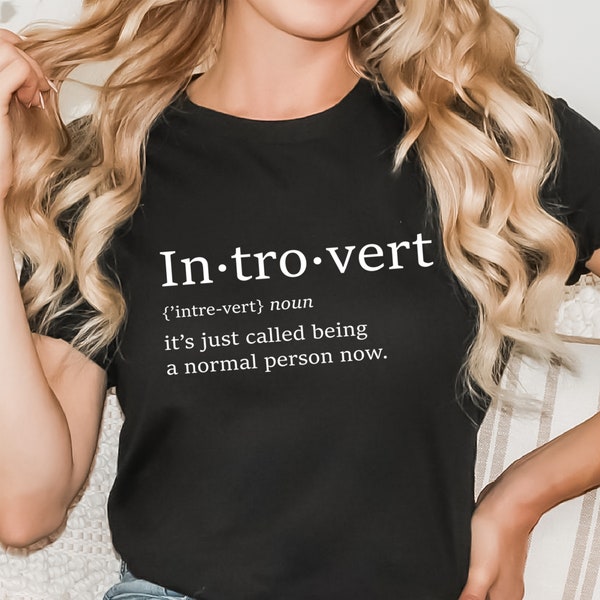 Introvert Shirt - Etsy