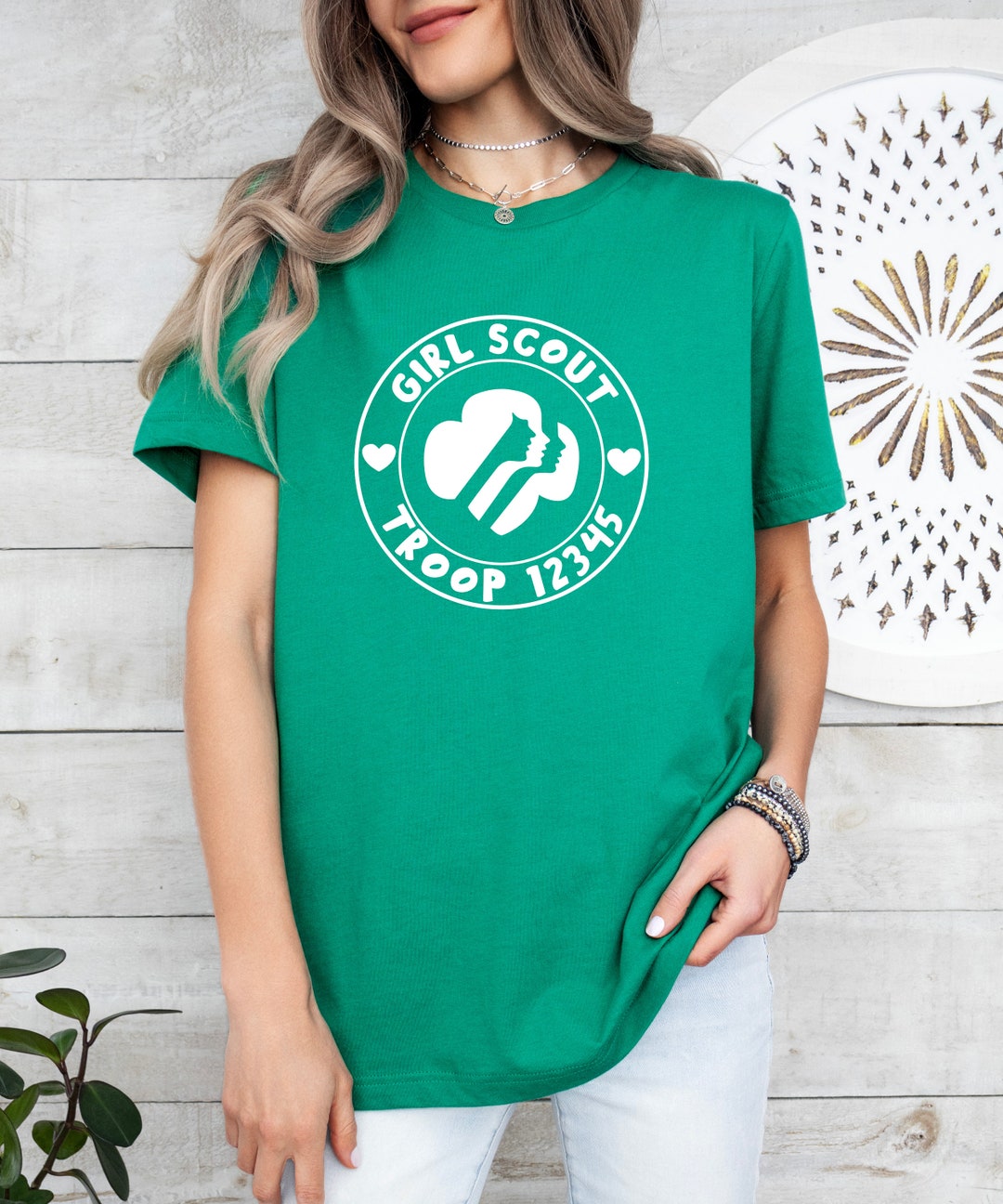 Custom Girl Scout Troop Number Shirt, Scout Shirt, Girl Scout Leader ...