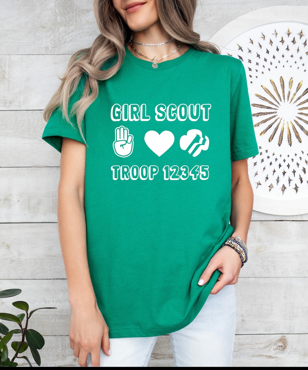 Custom Girl Scout Troop Number Shirt, Scout Shirt, Girl Scout Leader ...
