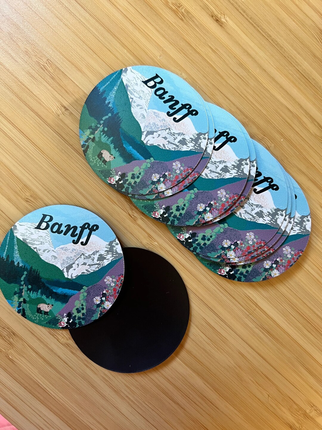 Banff Magnet | Rocky Mountains | Souvenir | Canada | Gift | Tourism - Etsy