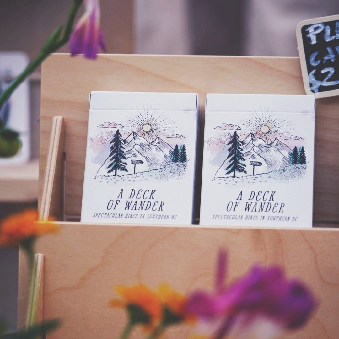 Deck of Wander | British Columbia Hiking Playing Cards - Etsy