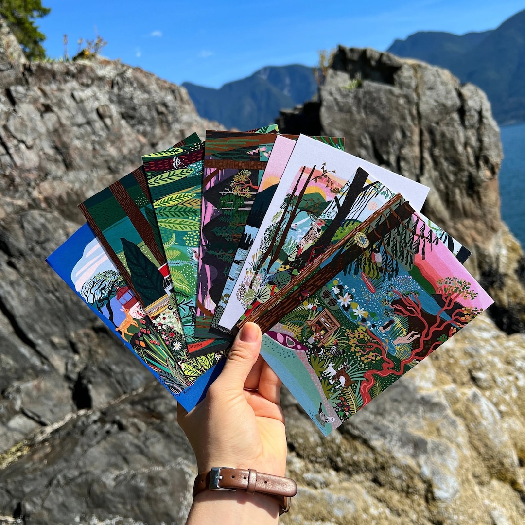Coastal B.C Postcard Pack | Canada | Tourism | Pacific Northwest ...