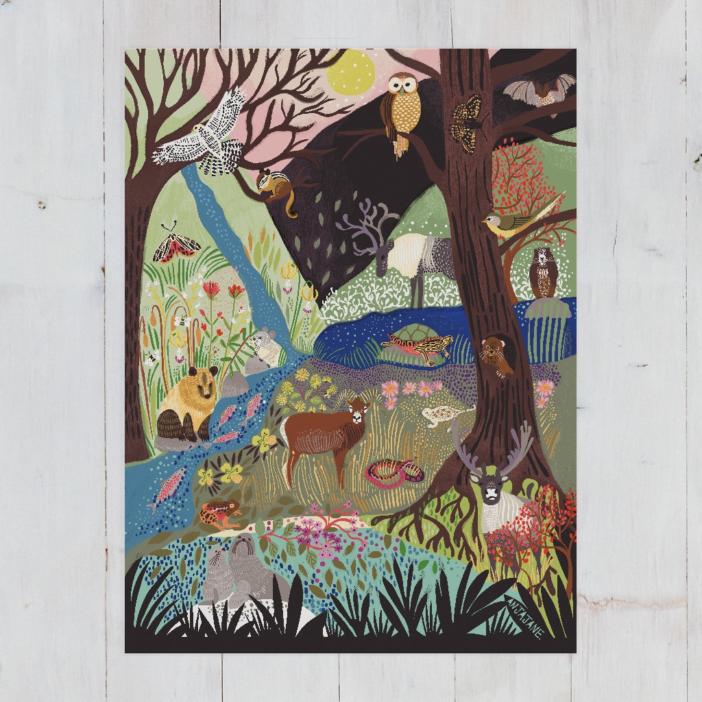 Slightly Damaged Art Print - Etsy