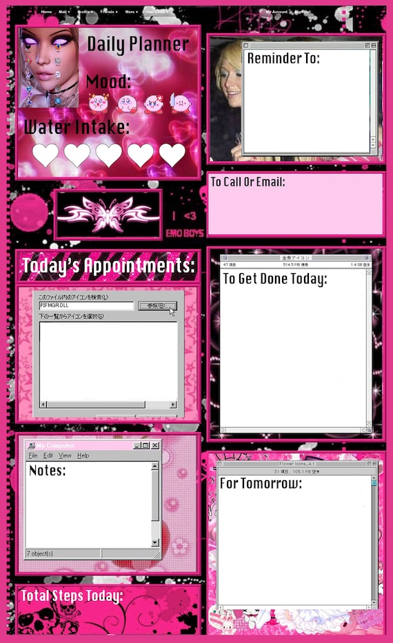 Retro Myspace Backgrounds