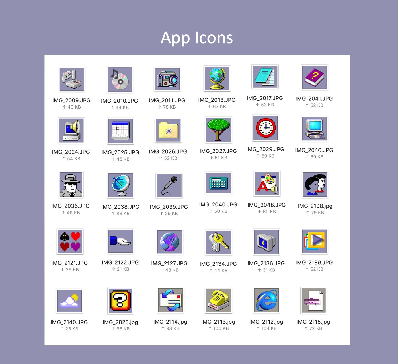 Aesthetic 90's Desktop Computer Ios Theme for iPhone Windows 95 Ios ...