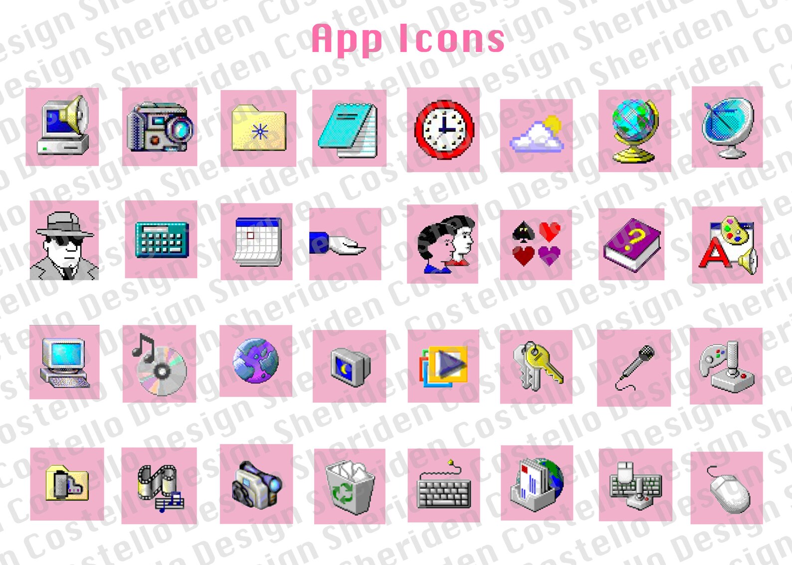 Pink Cybercore iOS 14 Display Theme | Etsy