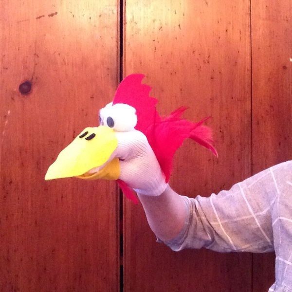 Rooster Puppet - Etsy