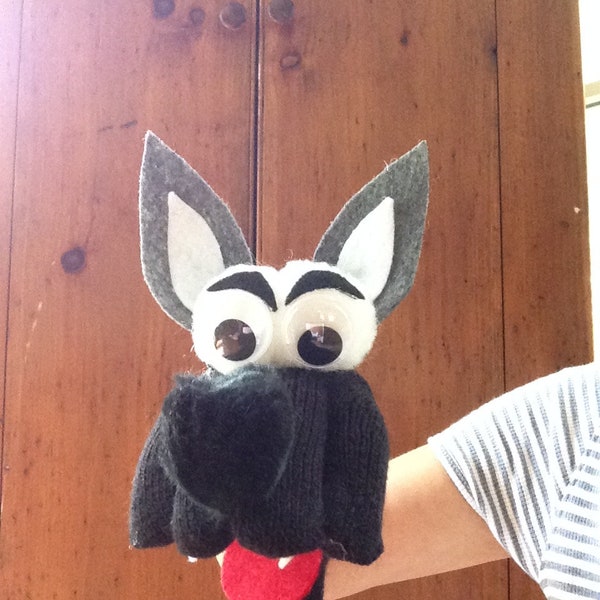 Big Bad Wolf Puppet - Etsy