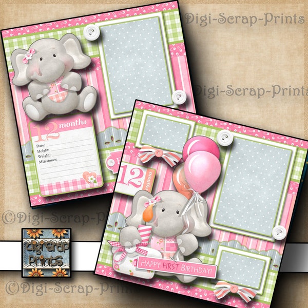 Baby Girl Scrapbook Page Titles - Etsy