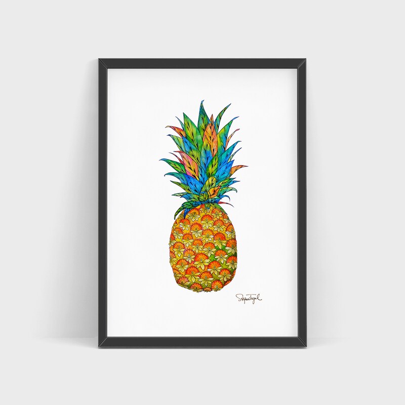 Pineapple Island - Etsy