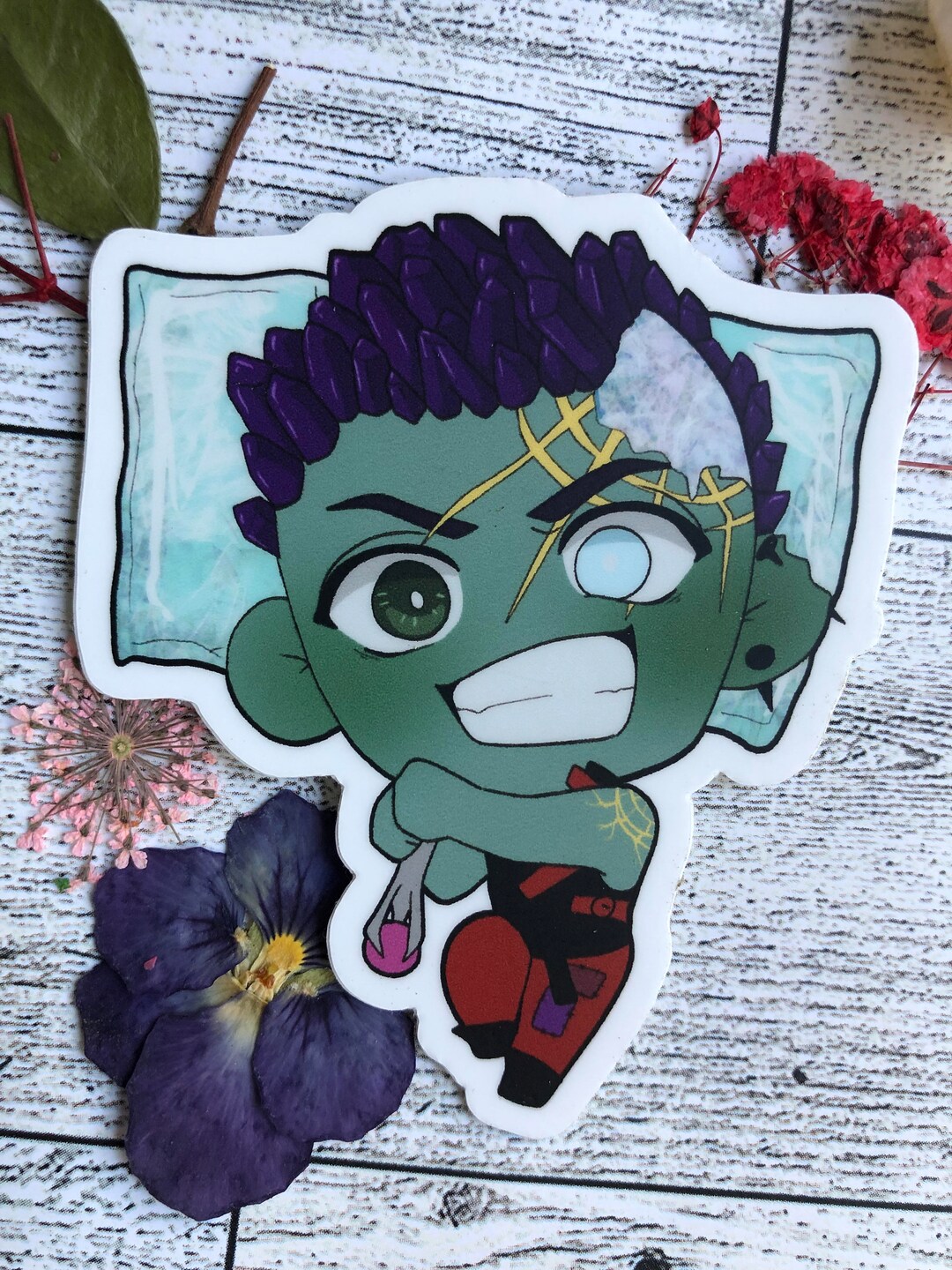 Ashton Vinyl Sticker - Etsy