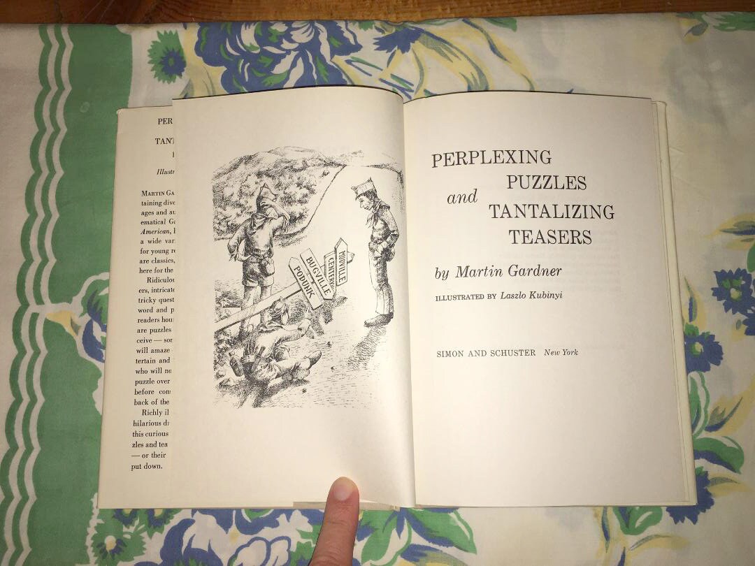 Perplexing Puzzles and Tantalizing Teasers, 1969 Puzzle Book - Etsy.de