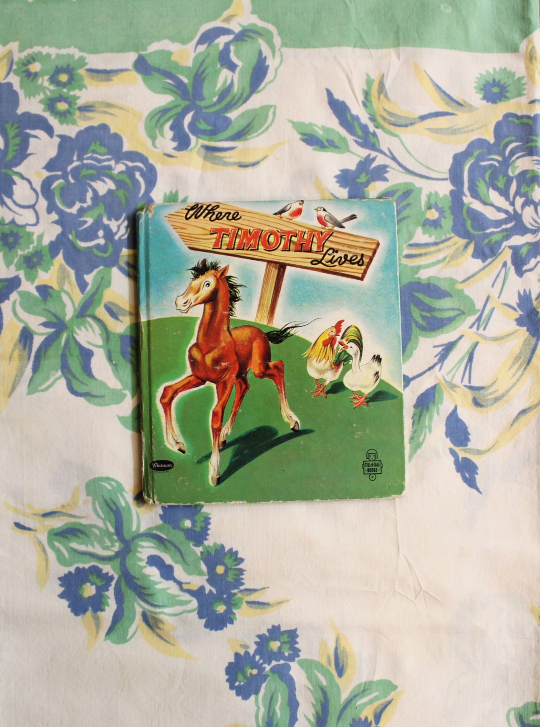 Timothy Lives Here, 1958 Whitman Tell-a-tale Book - Etsy