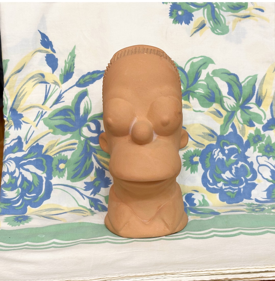 Homer Simpson Chia Head, Homer Simpson Chia Pet, Chia Pets - Etsy