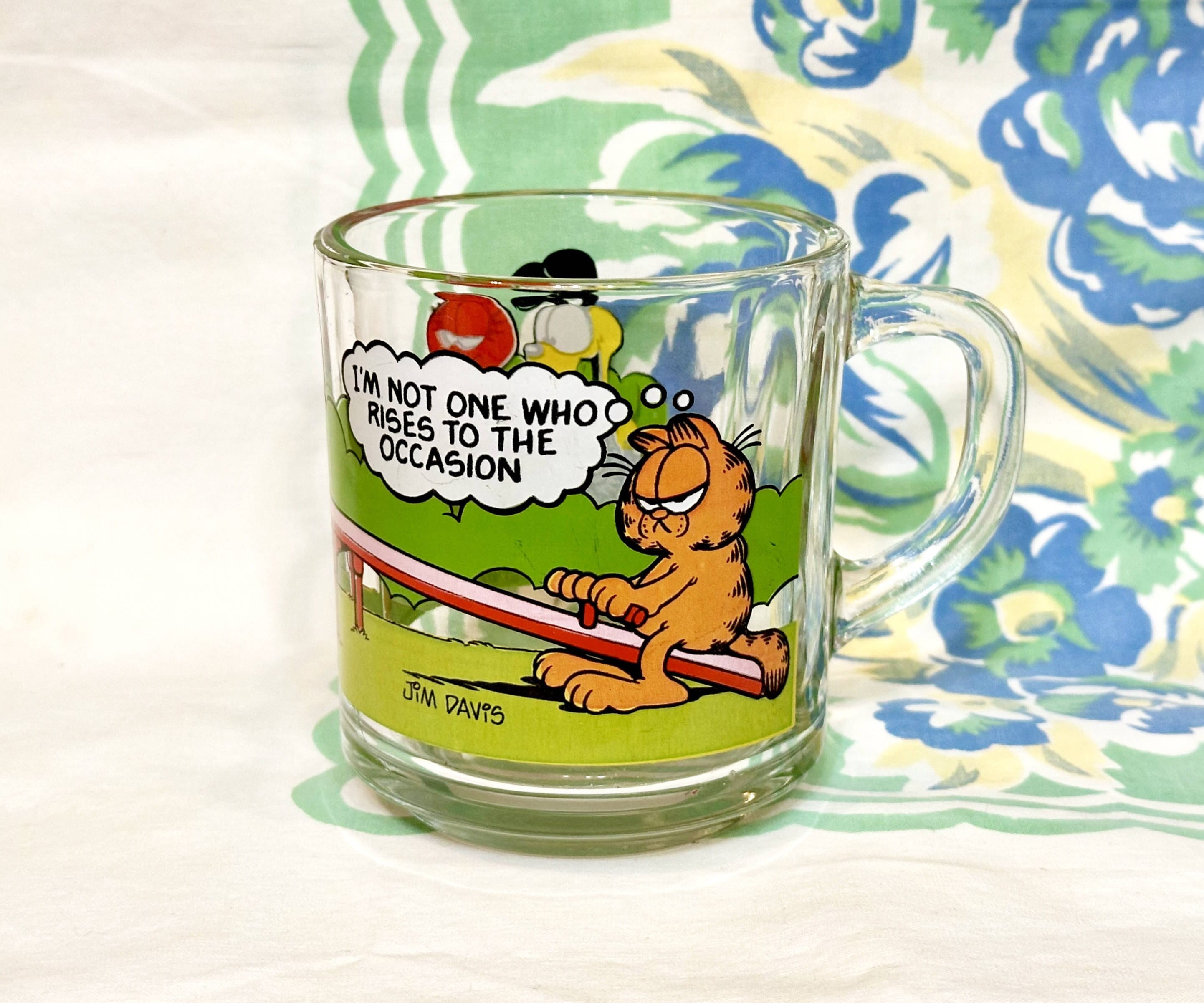 Garfield Mug, Garfield Mcdonald's Mug, 1980 - Etsy