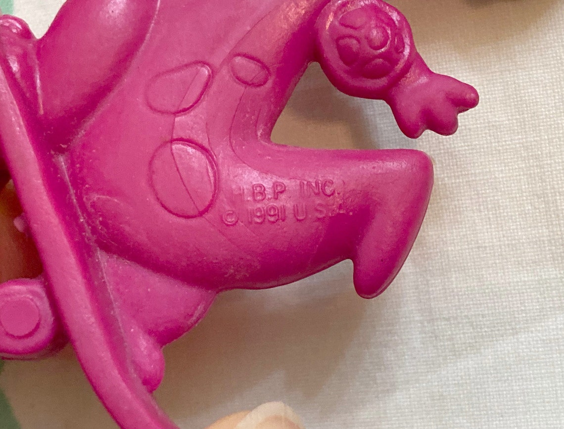 Dino, Fruity Pebbles Cereal Toy, Hanna Barbera Prod, 1991 - Etsy