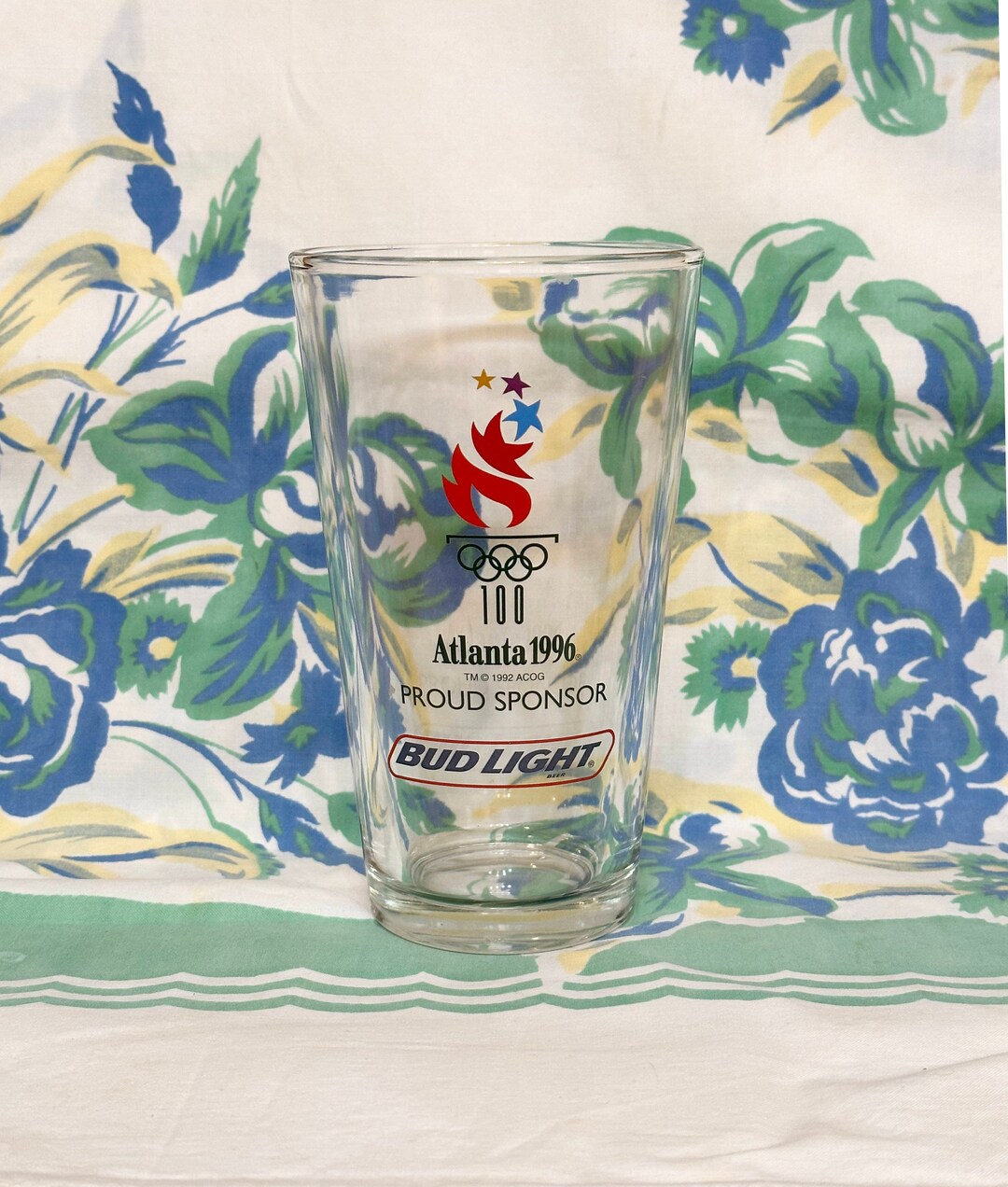 Atlanta Olympics Pint Glass, Olympics Glass, 1996 Olympics Glass - Etsy